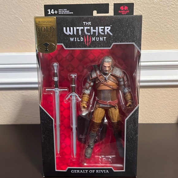 McFarlane Toys | Toys | Nib Mcfarlane Toys The Witcher Wild Hunt Geralt ...